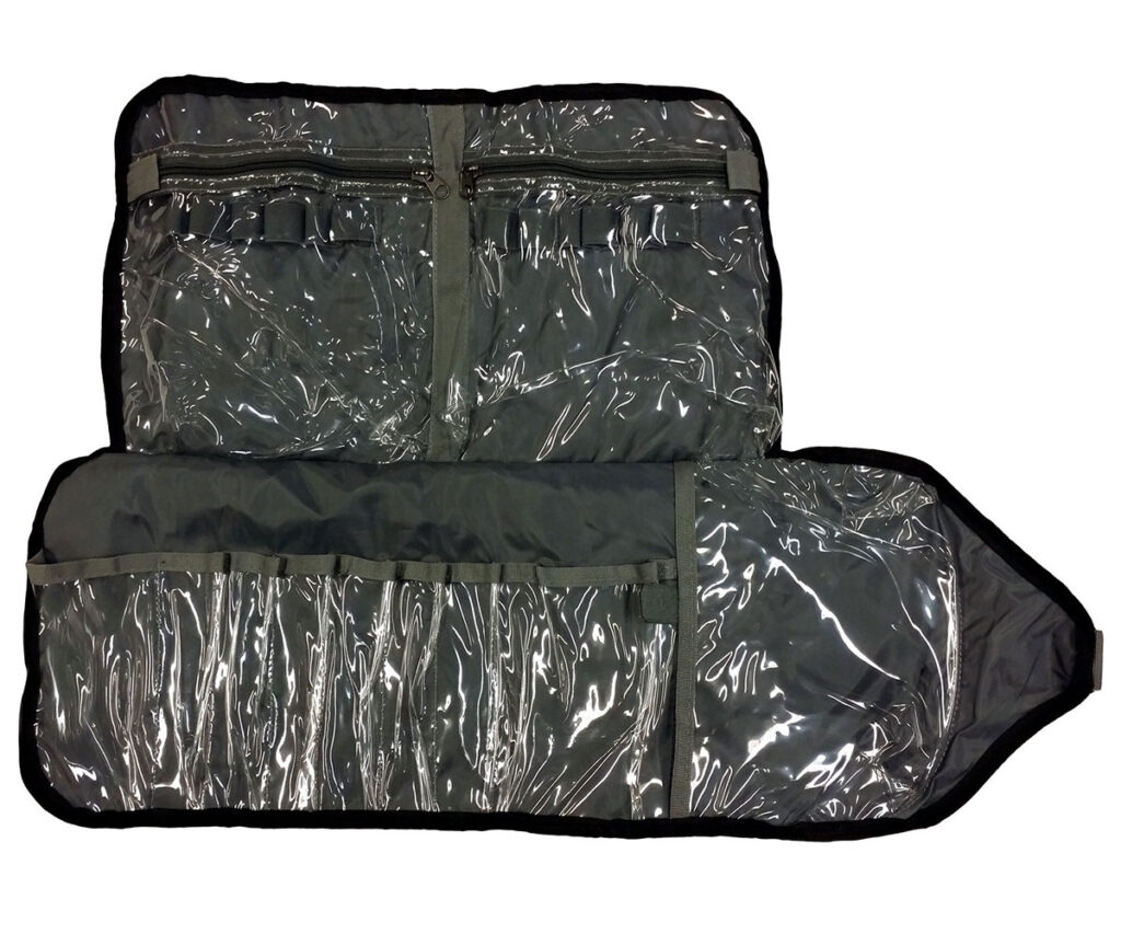 Deluxe Medical Airway Roll-out Bag – Impervious – Medical Bags MTR