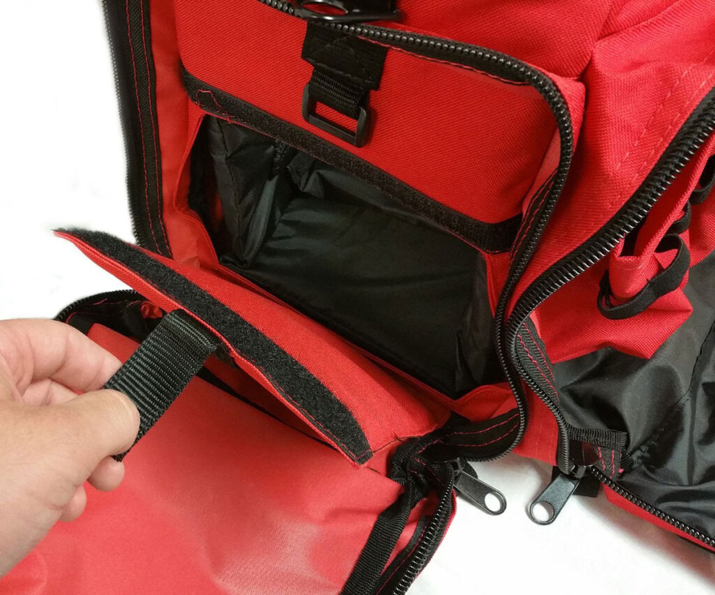 Deluxe Medical Airway Roll-out Bag – Impervious – Medical Bags MTR